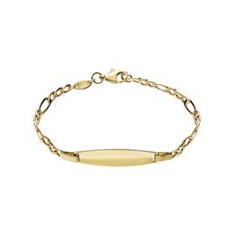 Lucardi Armband 'Klassisch' Damen Gr&ouml;&szlig;e Onesize gold