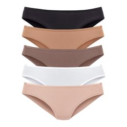 Vivance By Lascana Slip Damen Gr&ouml;&szlig;e XS beige / camel / schoko / wei&szlig;