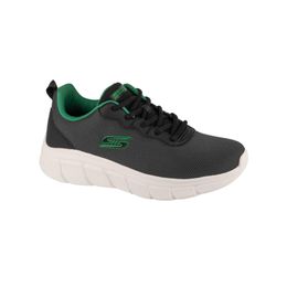 Skechers Sneaker low 'Skechers Bobs B Flex' Herren Gr&ouml;&szlig;e 44 anthrazit / schwarz