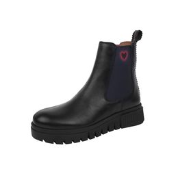 CRICK IT Crickit Chelsea Boots 'NAELLE' Damen Gr&ouml;&szlig;e 40 blutrot / schwarz