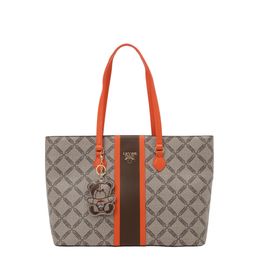 19V69 Italia Shopper 'Rialta' Damen Gr&ouml;&szlig;e One Size dunkelbeige / braun / orange