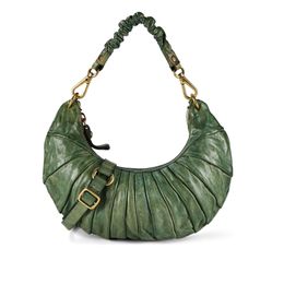 Campomaggi Schultertasche 'Luna' Damen Gr&ouml;&szlig;e One Size gr&uuml;n