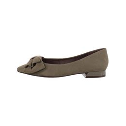 Xaver Luis Schuhmanufaktur Ballerina 'MELINA' Damen Gr&ouml;&szlig;e 35 schlammfarben Sommerschuhe