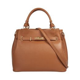 Samantha Look Handtasche Damen Gr&ouml;&szlig;e One Size cognac
