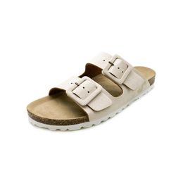 THIES Pantolette 'Eco Bio Covered Sandal' Damen Gr&ouml;&szlig;e 38 creme