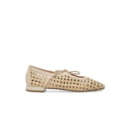 Venezia Ballerina Damen Gr&ouml;&szlig;e 39 beige Sommerschuhe