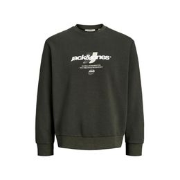 Jack & Jones Jack & Jones Junior Sweatshirt 'Club Branding' Jungen Gr&ouml;&szlig;e 176 dunkelgrau