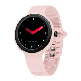 Hip Hop Uhr Damen Gr&ouml;&szlig;e One Size blau / ros&eacute; / schwarz
