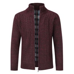 YOUTHUP Strickjacke 'Wertigkeit' Herren Gr&ouml;&szlig;e M rot