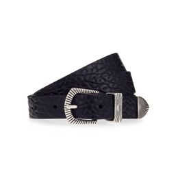 b.belt G&uuml;rtel Leder schwarz | Gr.: 90 cm