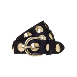 b.belt G&uuml;rtel Leder black | Gr.: 80 cm