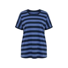 Ulla Popken Shirt female size XL/XXL Blue / marine blue