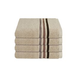 Schiesser Handt&uuml;cher 'Skyline Color' Damen Gr&ouml;&szlig;e One Size beige