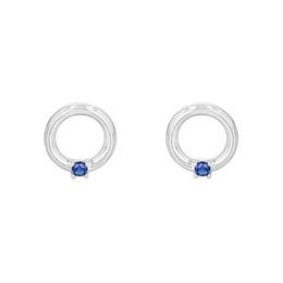 Amor Ohrringe Damen Gr&ouml;&szlig;e One Size blau / silber