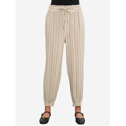 Bigdart Hose Damen Gr&ouml;&szlig;e 36 creme / schwarz