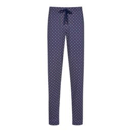 Mey Pyjamahose 'Tie Minimal' Herren Gr&ouml;&szlig;e S dunkelblau / rot / wei&szlig;