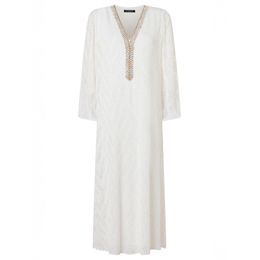 ana alcazar Kleid 'Zaira' Damen Gr&ouml;&szlig;e 40 gold / silber / offwhite Sommerkleid