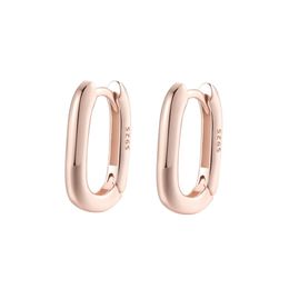 Hey Happiness Ohrringe 'Ellipse' Damen Gr&ouml;&szlig;e One Size rosegold
