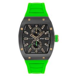 Plein Sport Analog Watch 'Stormbreaker' male size One size Grey / Green