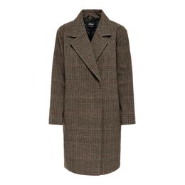 Only Between-Seasons Coat 'ONLLulu' female size L Taupe / Bordeaux / Black