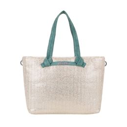 Fritzi aus Preussen Fritzi Aus Preu&szlig;en Shopper 'Limited Painted Straw' Damen Gr&ouml;&szlig;e One Size silber