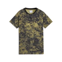 Puma Funktionsshirt Jungen Gr&ouml;&szlig;e 164 grau / gr&uuml;n
