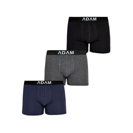 Adam Boxershorts '3er Pack' Herren Gr&ouml;&szlig;e XL dunkelblau