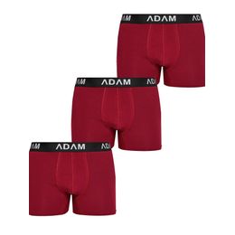 Adam Boxershorts '3er Pack' Herren Gr&ouml;&szlig;e L bordeaux