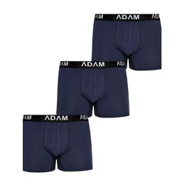Adam Boxershorts '3er Pack' Herren Gr&ouml;&szlig;e L navy