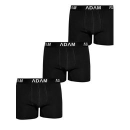 Adam Boxershorts '3er Pack' Herren Gr&ouml;&szlig;e M schwarz