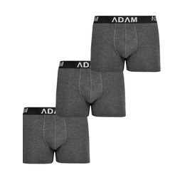 Adam Boxershorts '3er Pack' Herren Gr&ouml;&szlig;e S anthrazit