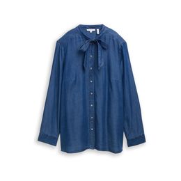Tom Tailor Women + Bluse Damen Gr&ouml;&szlig;e XXXL dunkelblau