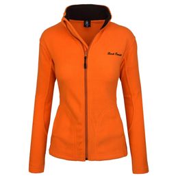 Rock Creek Fleecejacke Damen Gr&ouml;&szlig;e M orange / schwarz