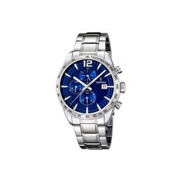 Festina Analoguhr 'TIMELESS' Herren Gr&ouml;&szlig;e One Size blau