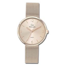 Go Girlonly Analoguhr Damen Gr&ouml;&szlig;e One Size rosegold
