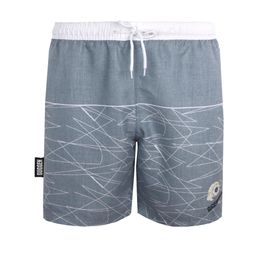 GUGGEN Mountain Badeshorts 'Boardshorts 1608' Herren Gr&ouml;&szlig;e XL grau