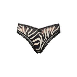 Hugo Slip ' Unique ' Damen Gr&ouml;&szlig;e S ecru / schwarz