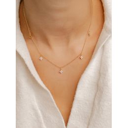 Hey Happiness Kette 'Floret' Damen Gr&ouml;&szlig;e Onesize gold