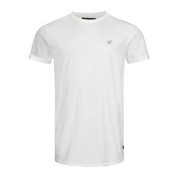 INDICODE Jeans Shirt ' Kloge ' Herren Gr&ouml;&szlig;e M schwarz / wei&szlig;