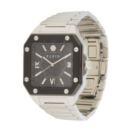 Philipp Plein Watches Uhr Herren Gr&ouml;&szlig;e One Size schwarz / silber