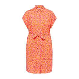 Studio Untold Shirt Dress female size 46/48 Orange / Pink