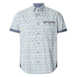 Babista Button Up Shirt 'Serrolo' male size XXXL Blue / Mixed colors