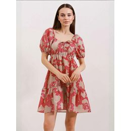 Bigdart Kleid Damen Gr&ouml;&szlig;e 38 beige / pink Sommerkleid