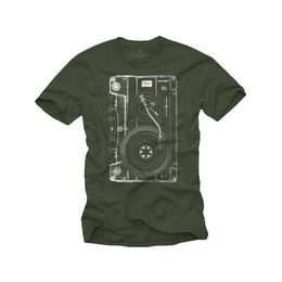 Makaya Shirt 'Tape B Side' Herren Gr&ouml;&szlig;e 5XL gr&uuml;n