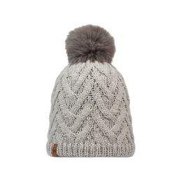 Buff M&uuml;tze 'Buff Knitted Fleece Caryn Beanie' Damen Gr&ouml;&szlig;e 54/64 grau