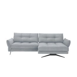 switch Ecksofa mit Sitztiefenverstellung Roda &brvbar; grau &brvbar; Ma&szlig;e (cm): B: 280 H: 87 T: 177.0