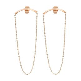 Akzent Ohrringe 'Amber, langlebig' Damen Gr&ouml;&szlig;e One Size rosegold