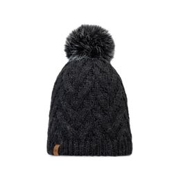 Buff M&uuml;tze 'Buff Knitted Fleece Caryn Beanie' Damen Gr&ouml;&szlig;e 54/64 schwarz
