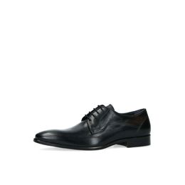 Manfield Schn&uuml;rschuh Herren Gr&ouml;&szlig;e 47 schwarz