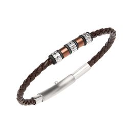 Breil Armband Herren Gr&ouml;&szlig;e One Size braun / bronze / silber